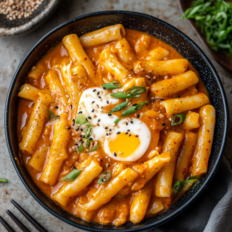 Best Rose Tteokbokki Recipe - OoohDelish!