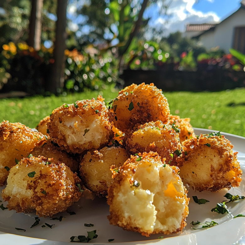 Homemade Fried Cheese Bites - OoohDelish!