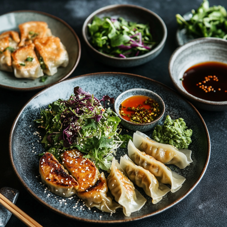 New Vegetarian Gyoza Recipe - OoohDelish!