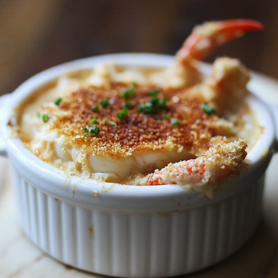 Homemade Crab Brule­e Recipe - OoohDelish!