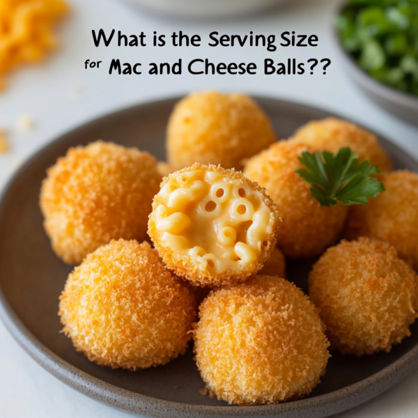 What is the Serving Size for Mac and Cheese Balls? - OoohDelish!