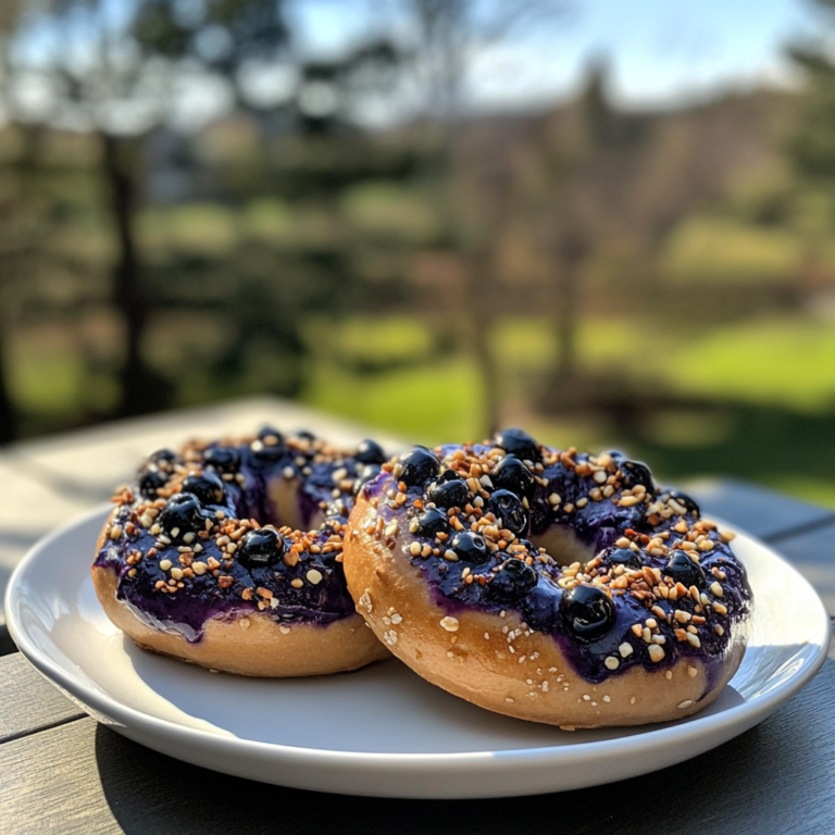 Blueberry Bagel Recipe - OoohDelish!