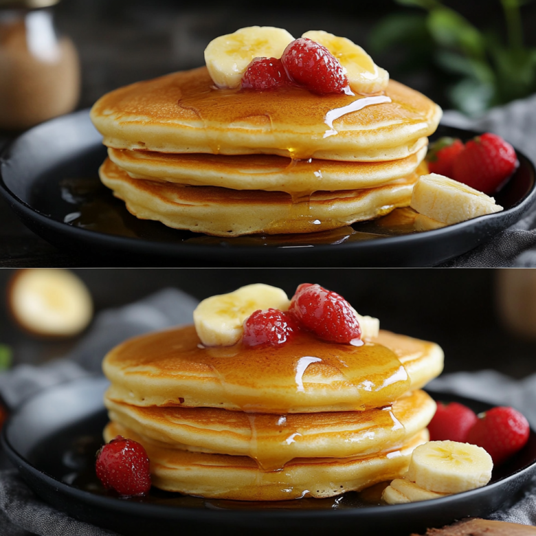 Easy & Delicious Fluffy Pancakes Recipe - OoohDelish!