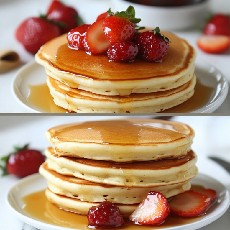 Easy & Delicious Fluffy Pancakes Recipe - OoohDelish!