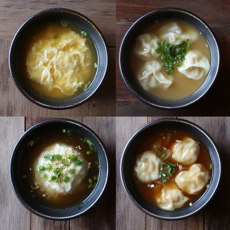 Egg Drop Dumpling Soup - OoohDelish!