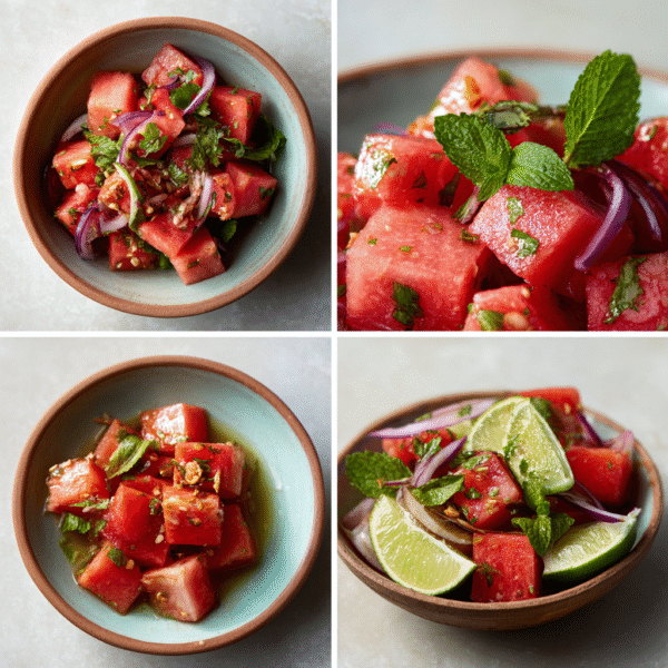 Thai Watermelon Salad Recipe - OoohDelish!