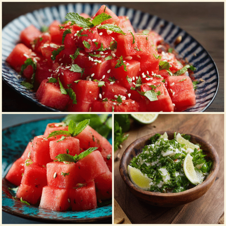 Thai Watermelon Salad Recipe - OoohDelish!