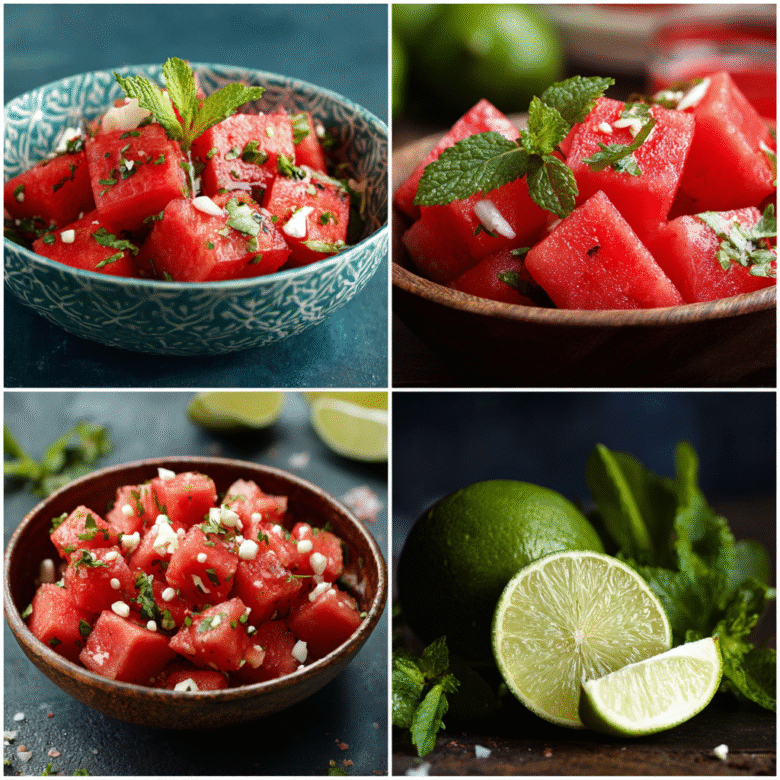Thai Watermelon Salad Recipe - OoohDelish!
