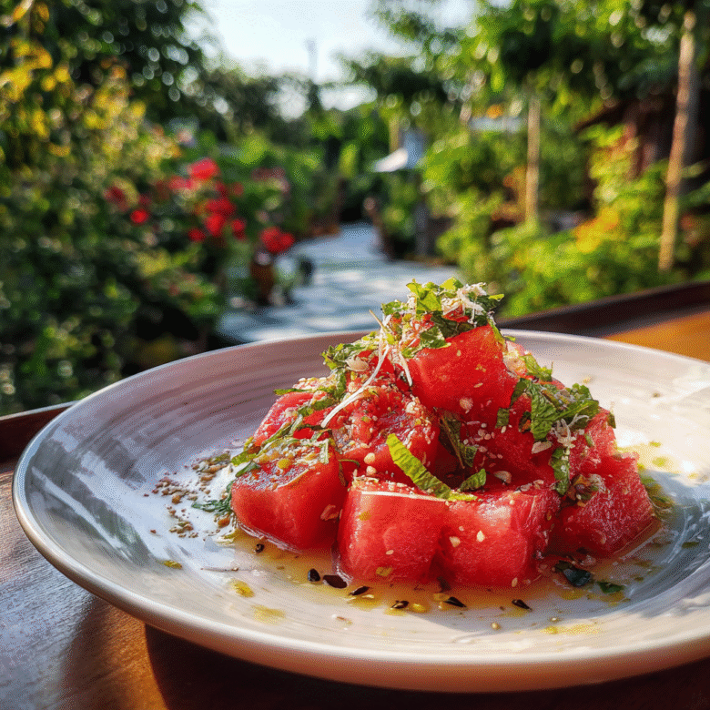 Thai Watermelon Salad Recipe - OoohDelish!