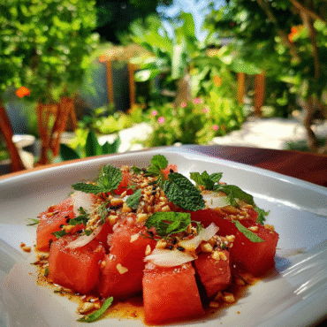 Thai Watermelon Salad Recipe - OoohDelish!