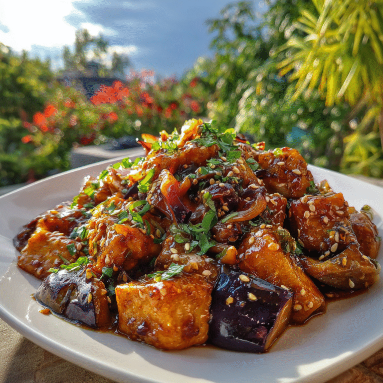 Eggplant Tofu Panda Express Recipe - OoohDelish!