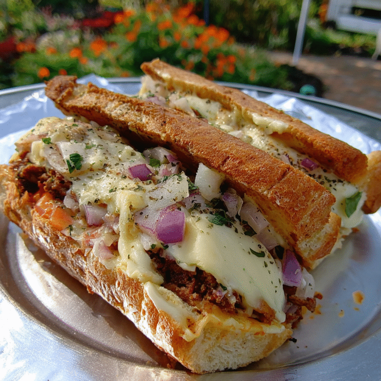 Guinea Grinder Sandwich Recipe - OoohDelish!