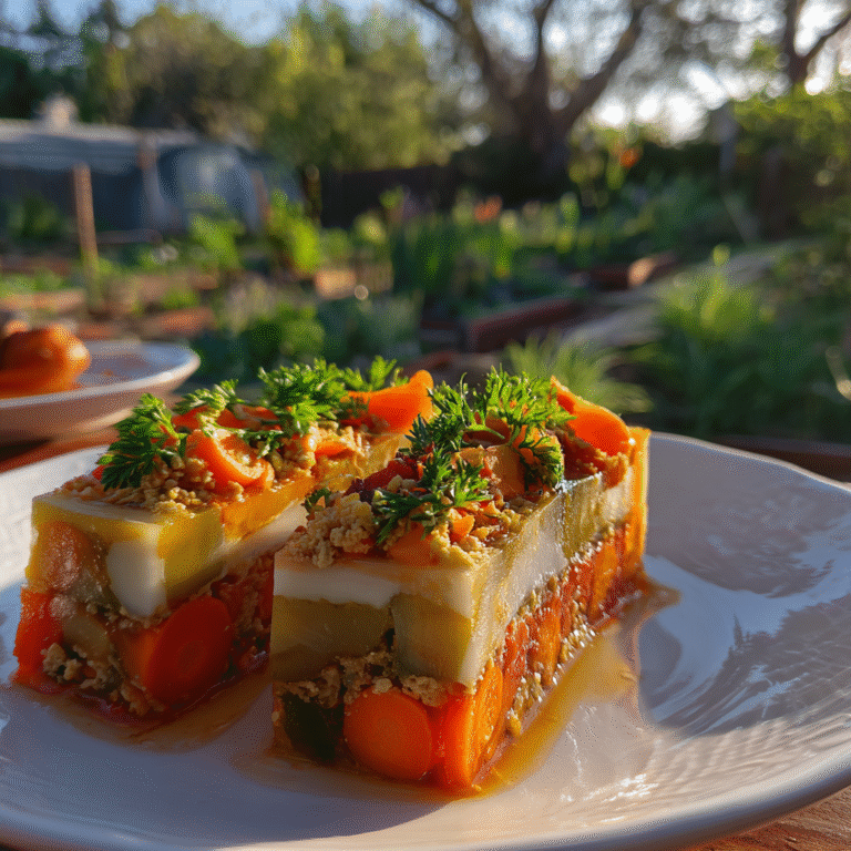 Vegetable Terrine Recipe - Oooh Delish!