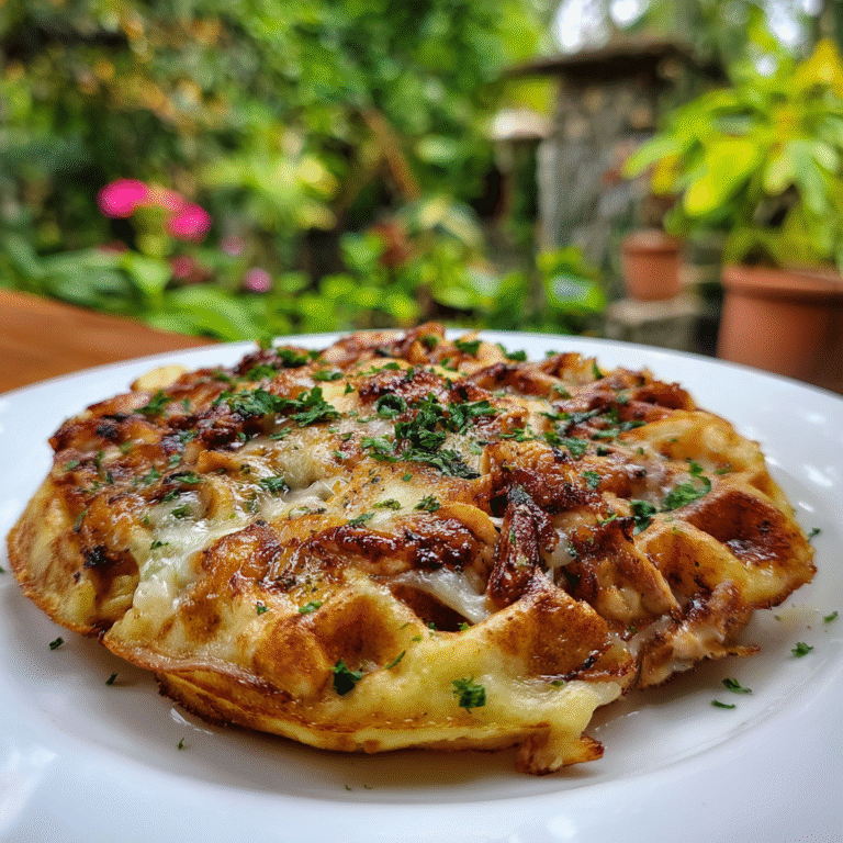 Chicken Chaffle Recipe - OoohDelish!