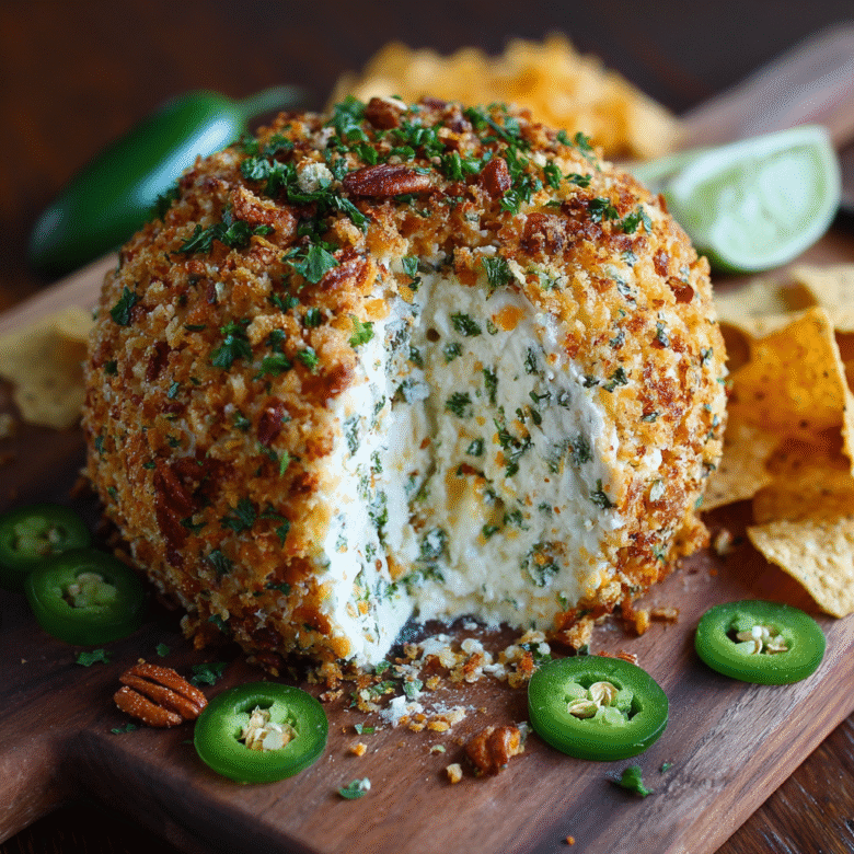 Jalapeno Popper Cheese Ball - OoohDelish!