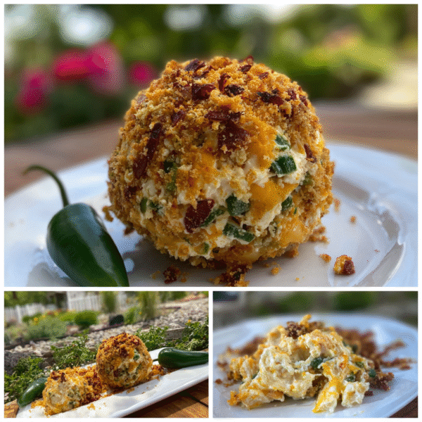 Jalapeno Popper Cheese Ball - OoohDelish!