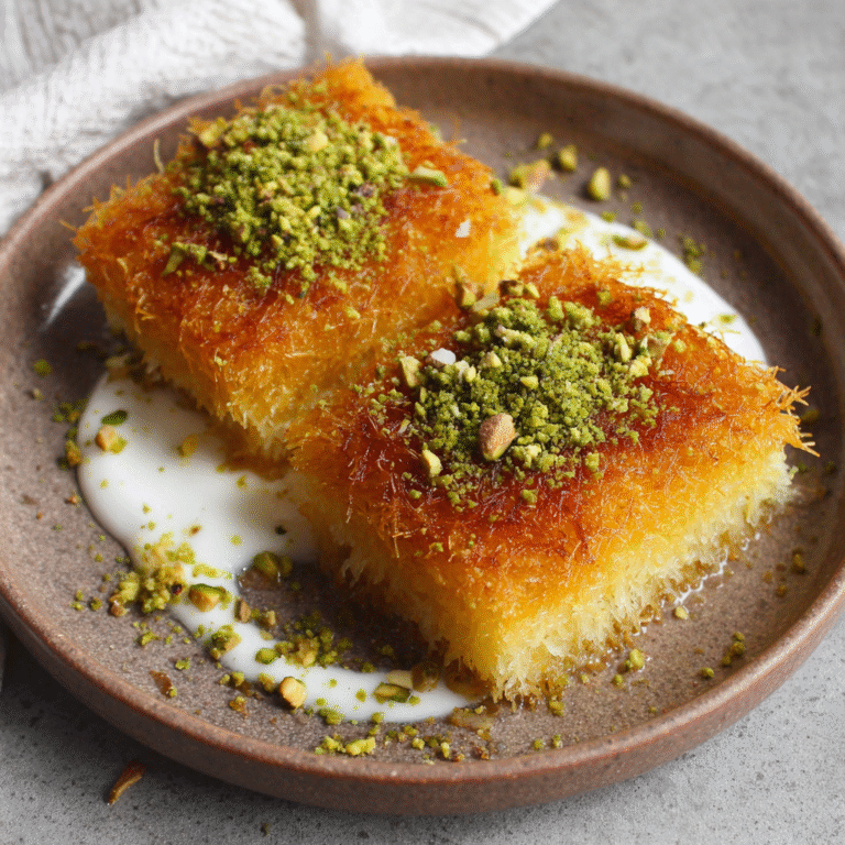 Knafeh Recipe - OoohDelish!