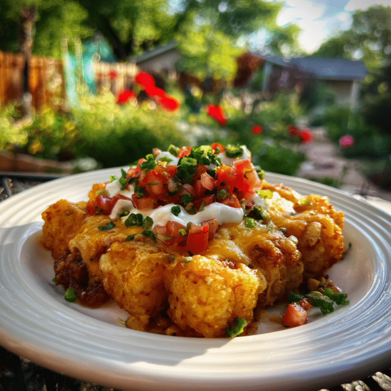 Tater Tot Hotdish Recipe - OoohDelish!