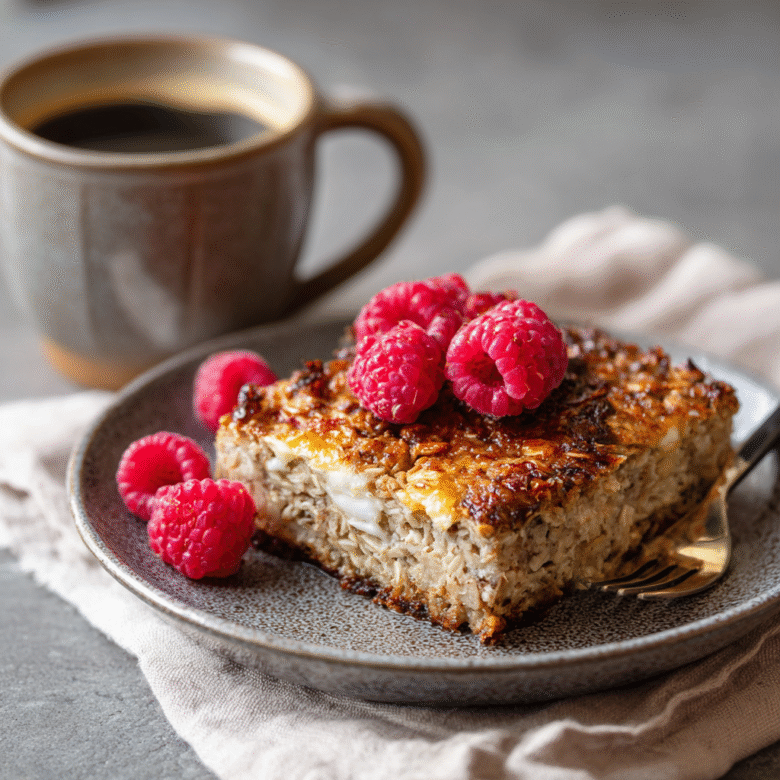 Cottage Cheese Baked Oats Recipe - OoohDelish!