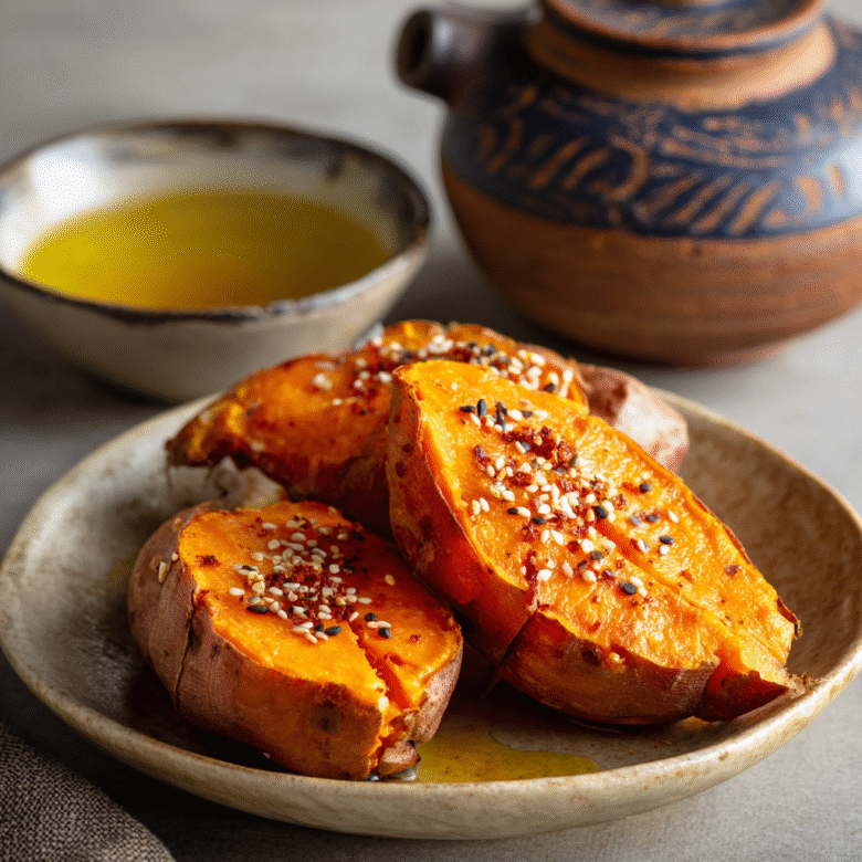 Japanese Sweet Potato Breakfast - OoohDelish!
