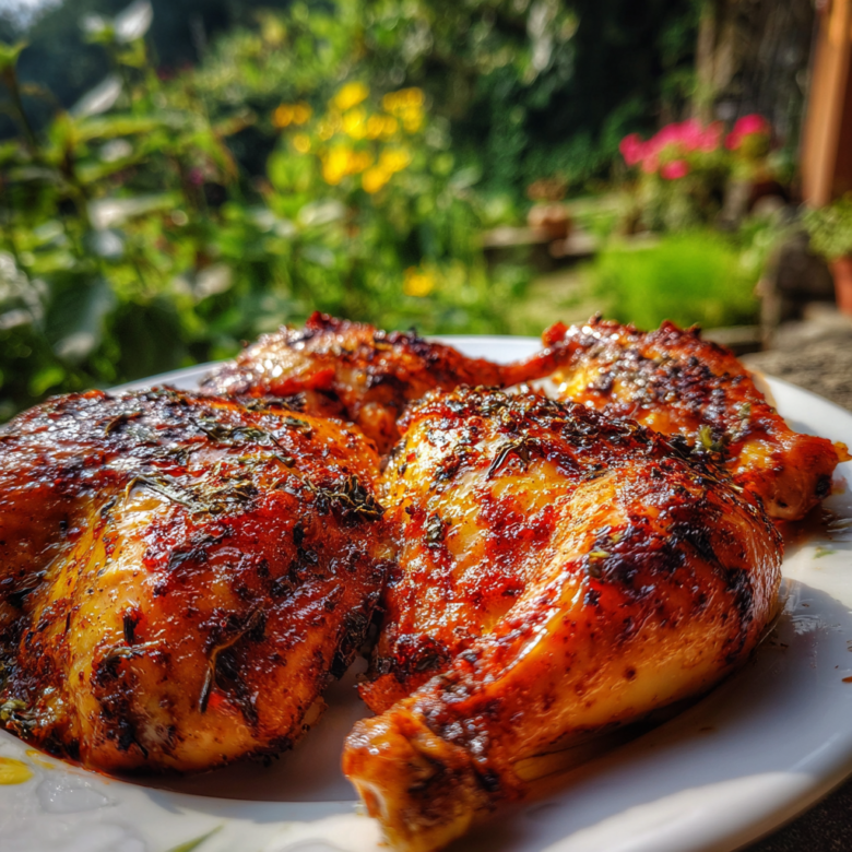 Baked Chicken Quarters Recipe - OoohDelish!