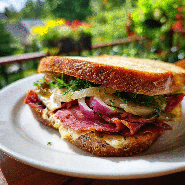 Hot Pastrami Sandwich Recipe - OoohDelish!